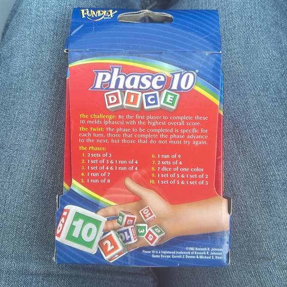 Fundex | Games | Phase Dice Game Nib Tin Case | Poshmark